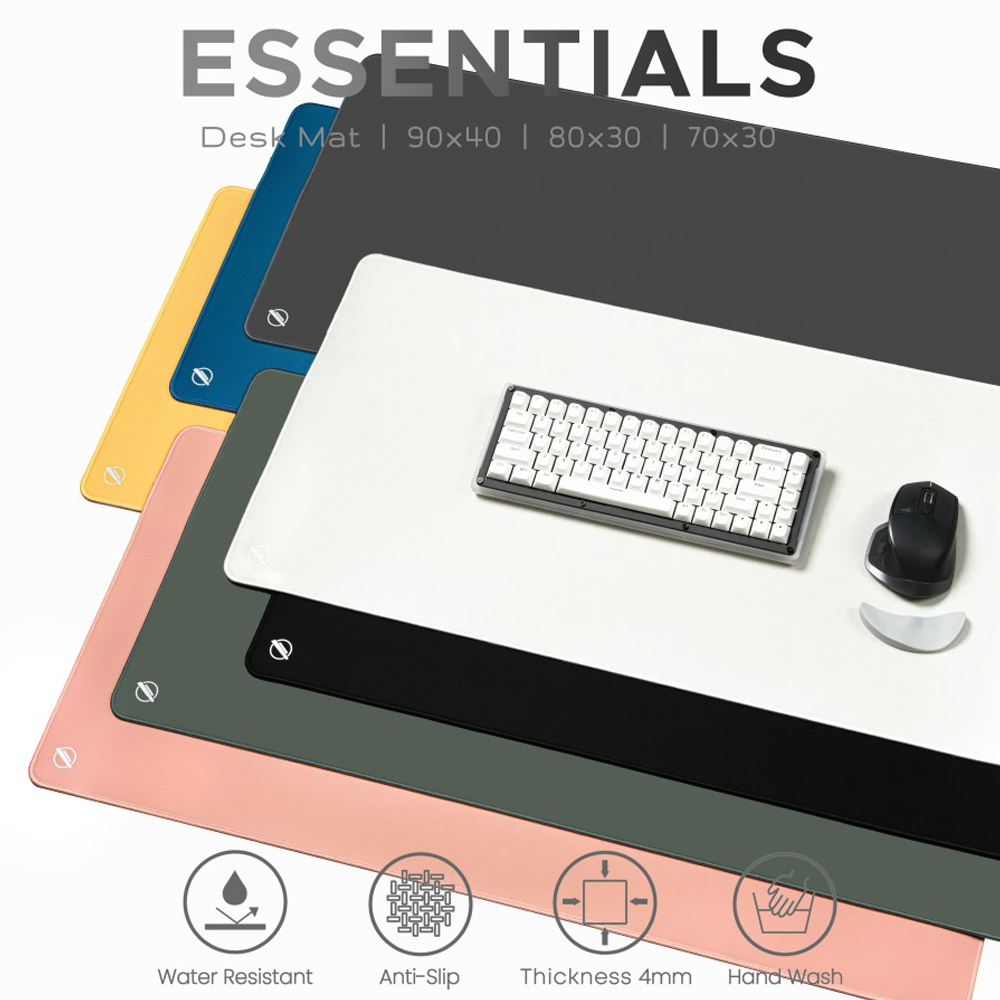 ESSENTIALS Deskmat / Desk Pad by My neighbour keyboard – MYNK